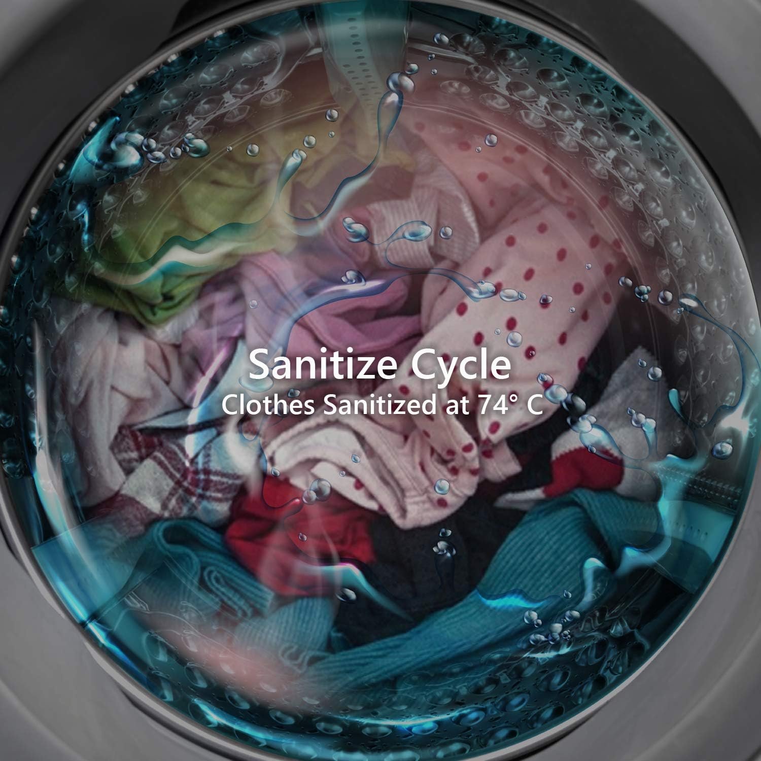 Equator Power Touch 18 lbs Compact 110V Washer +220V Vented Digital 4cf ...